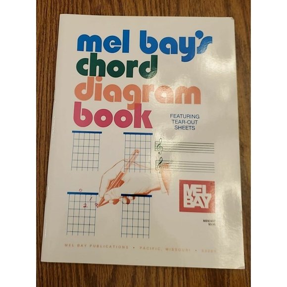 Other | Mel Bays Chord Diagram Book Featuring Tearout Sheets | Poshmark